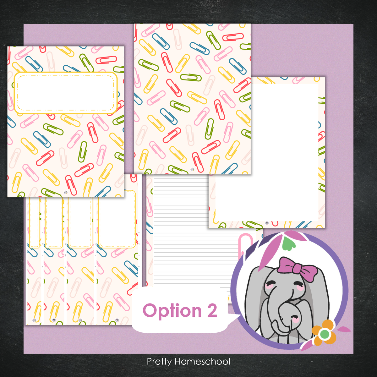 Printable and Editable Binder Covers and Spines - School – Pretty ...