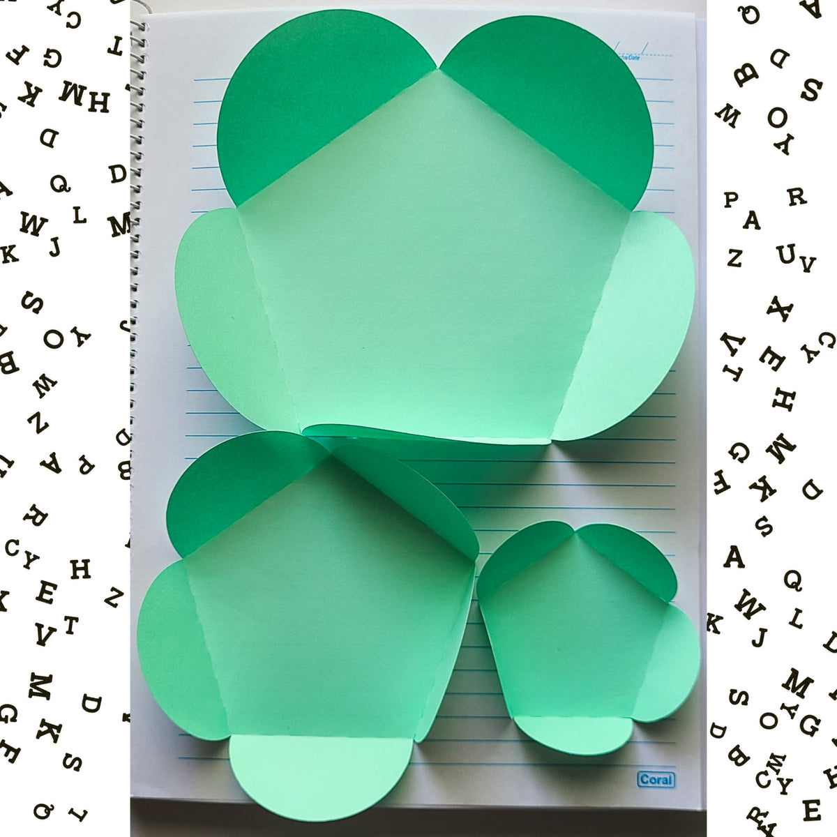 Plegable / Foldable Pentagon Flower Foldable – Pretty Homeschool